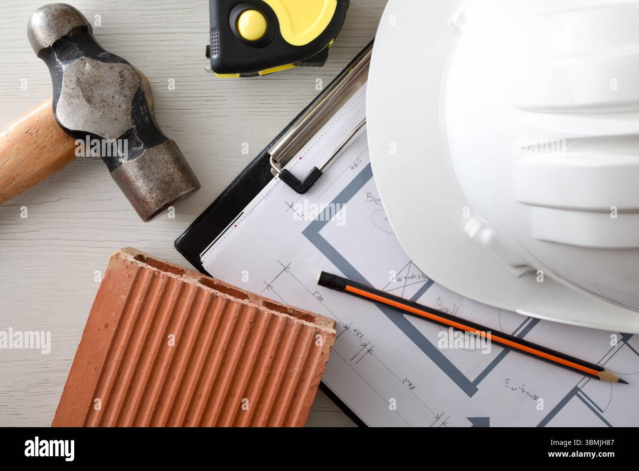 Conceptual background of construction materials and tools such as ...