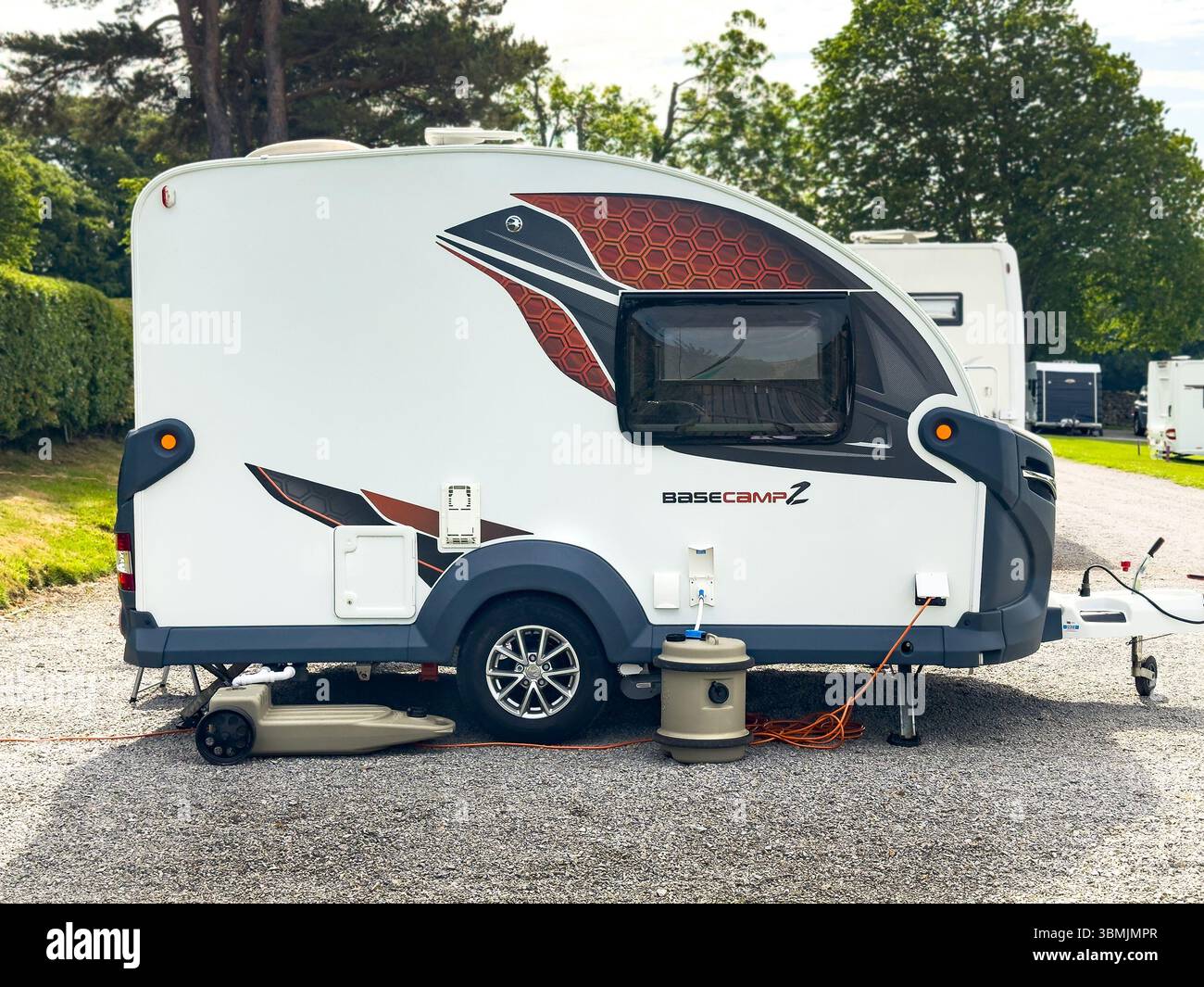 Mobile home park on sunny smartphone stock photos and images - Alamy