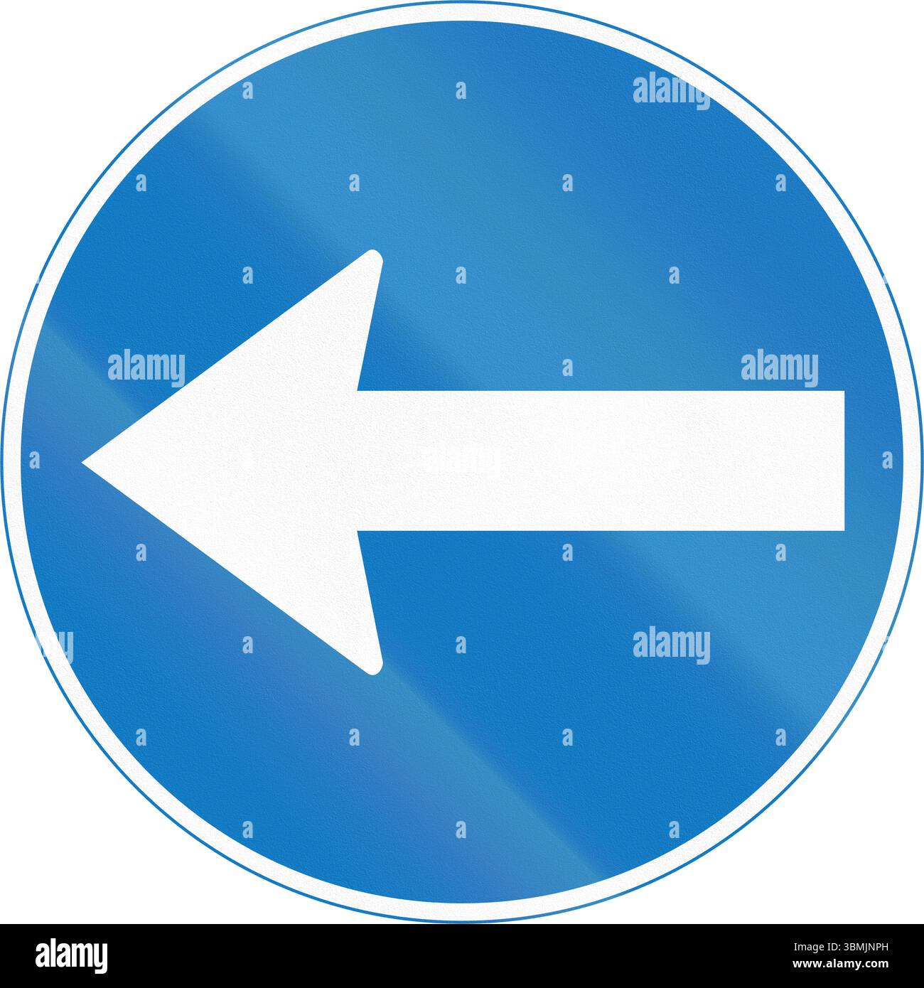 Regulatory road sign in Uganda - Left only Stock Photo - Alamy