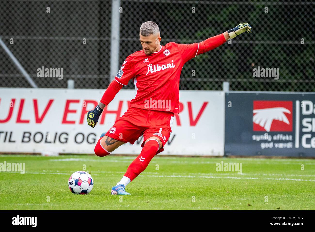 Odense, Denmark. 26th, June 2025. Goalkeeper Martin Hansen (1) of ...