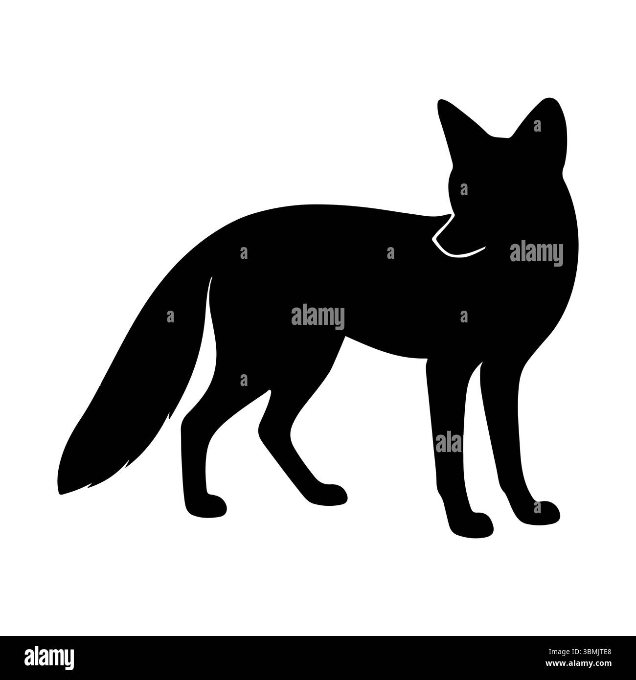 Silhouette isolated figure walking Stock Vector Images - Alamy