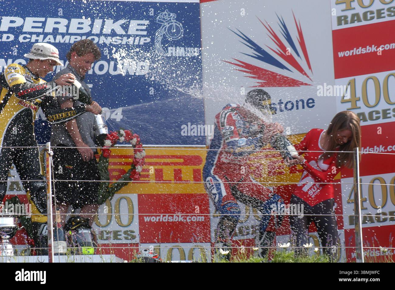 Chris Vermeulen Won the Race. Race 2 Podium for World Superbikes ...