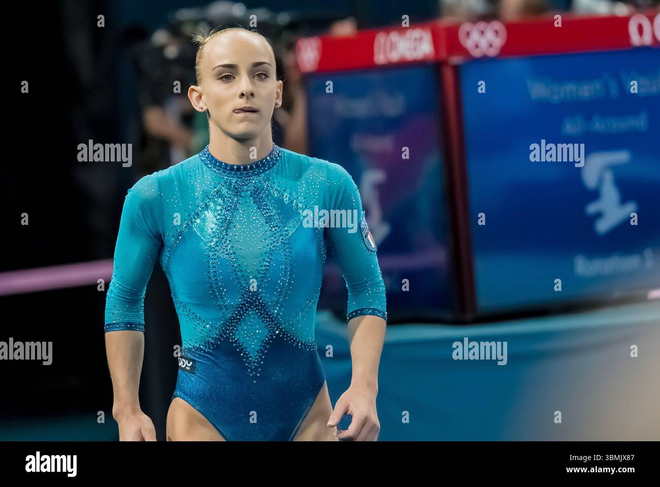 ALICE D'AMATO (ITA) of Italy, competes in the Artistic Gymnastics Women ...