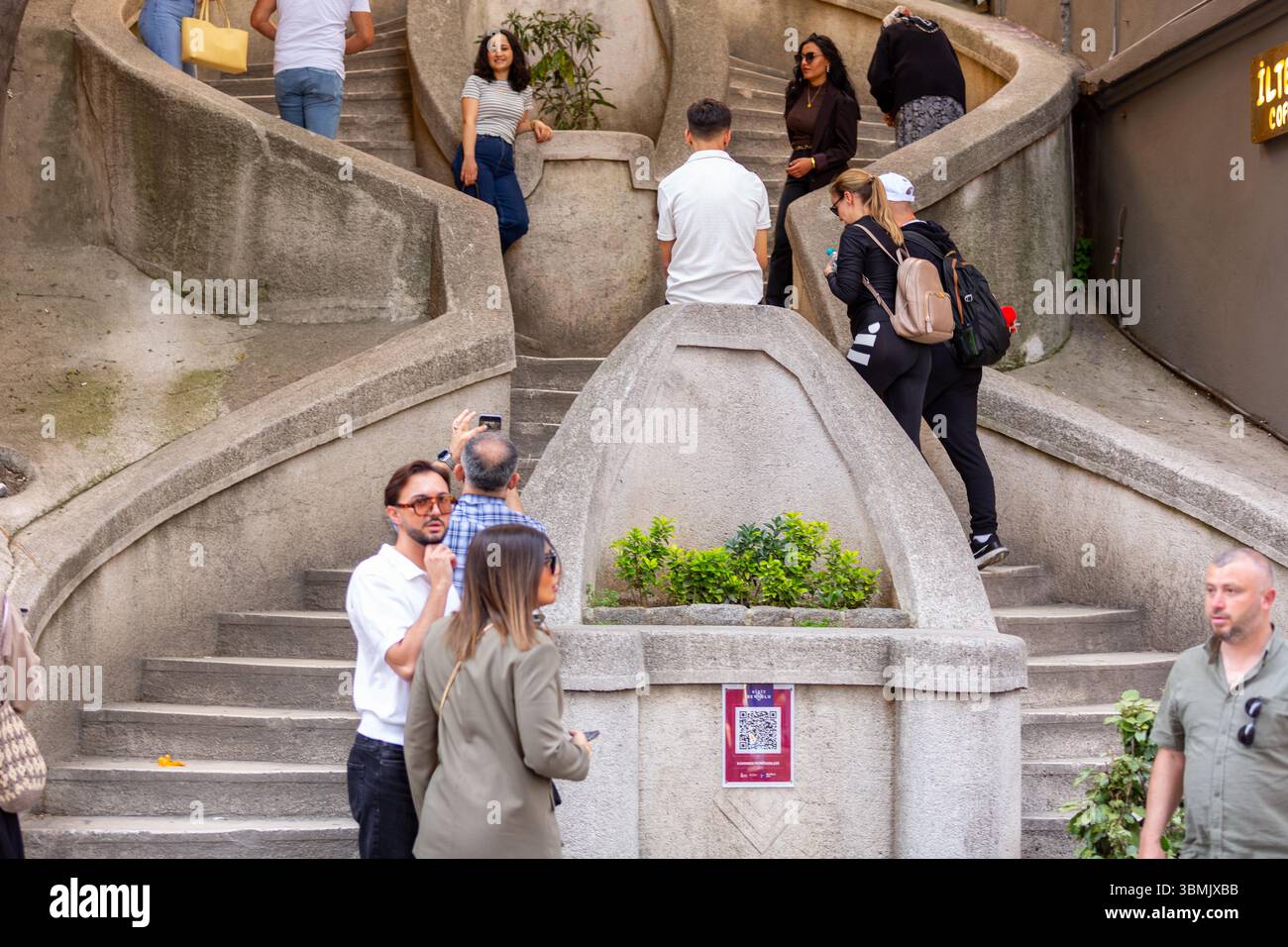 Turkish architecture stairs ottoman turkish hi-res stock photography ...