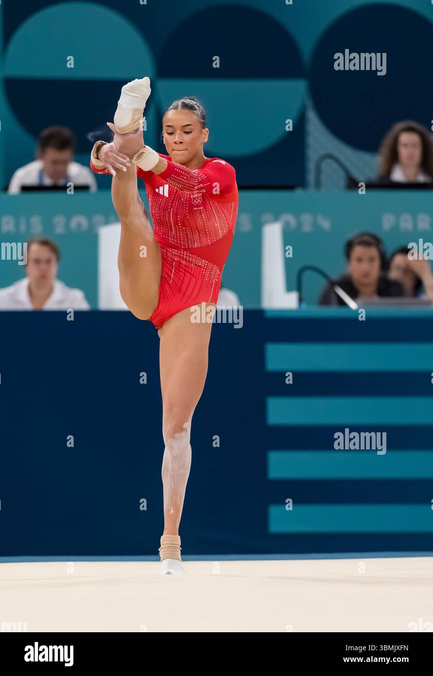 GEORGIA-MAE FENTON (GBR) of Great Britain, competes in the Artistic ...