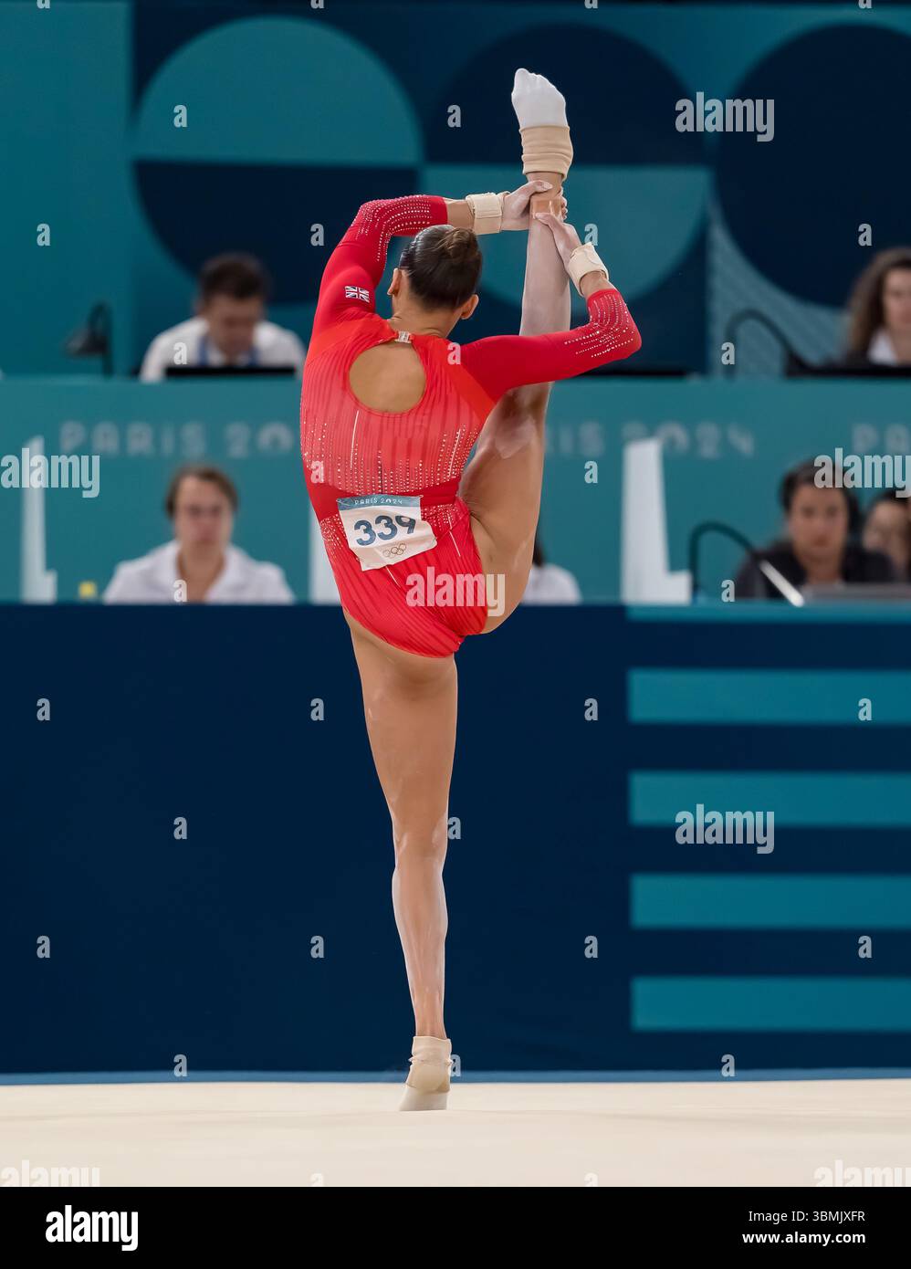 GEORGIA-MAE FENTON (GBR) of Great Britain, competes in the Artistic ...