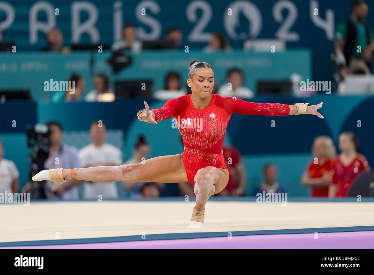 GEORGIA-MAE FENTON (GBR) of Great Britain, competes in the Artistic ...