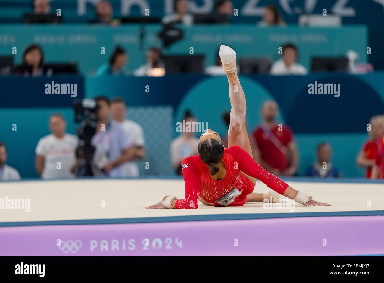 GEORGIA-MAE FENTON (GBR) of Great Britain, competes in the Artistic ...