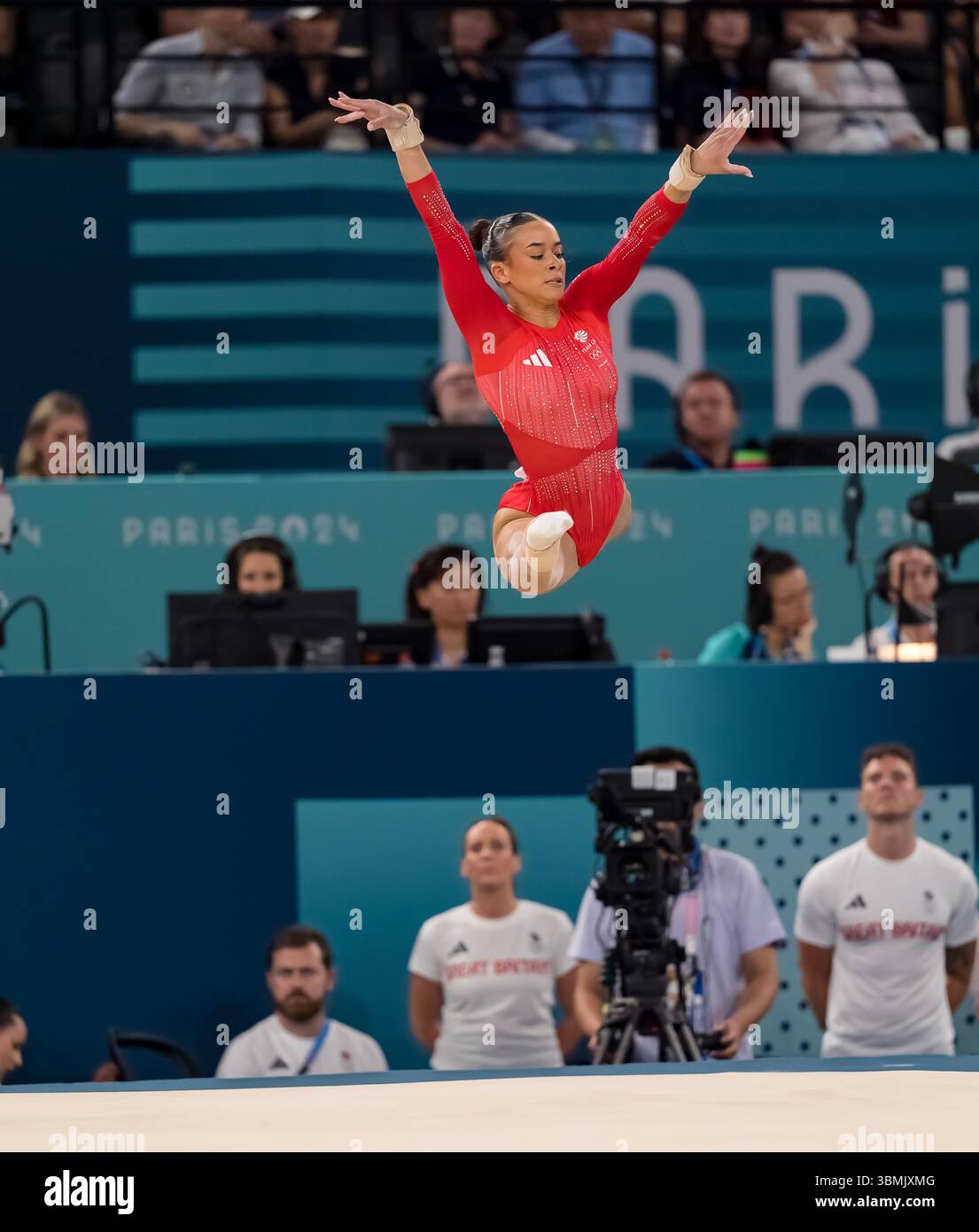 GEORGIA-MAE FENTON (GBR) of Great Britain, competes in the Artistic ...