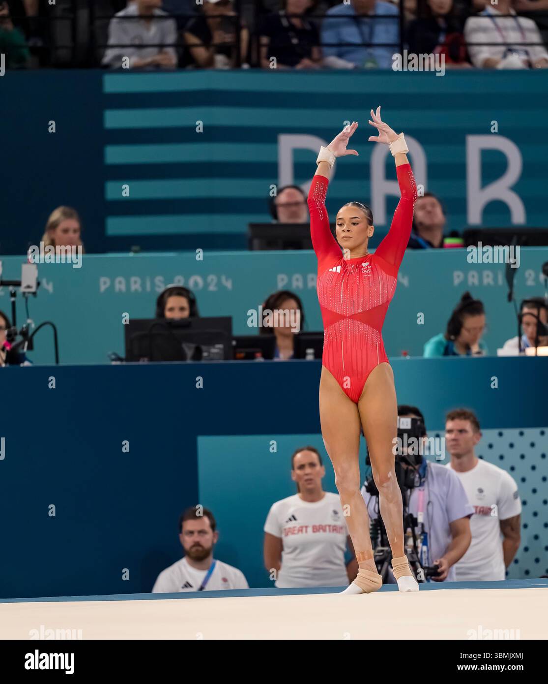 GEORGIA-MAE FENTON (GBR) of Great Britain, competes in the Artistic ...