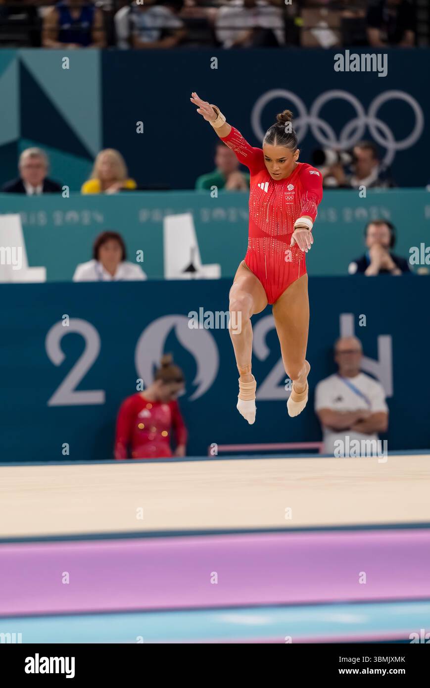 GEORGIA-MAE FENTON (GBR) of Great Britain, competes in the Artistic ...