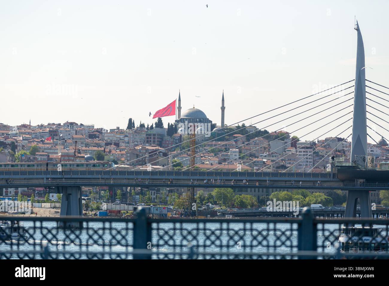 Istanbul, Turkiye - May 12, 2025: Generic street scene around the ...