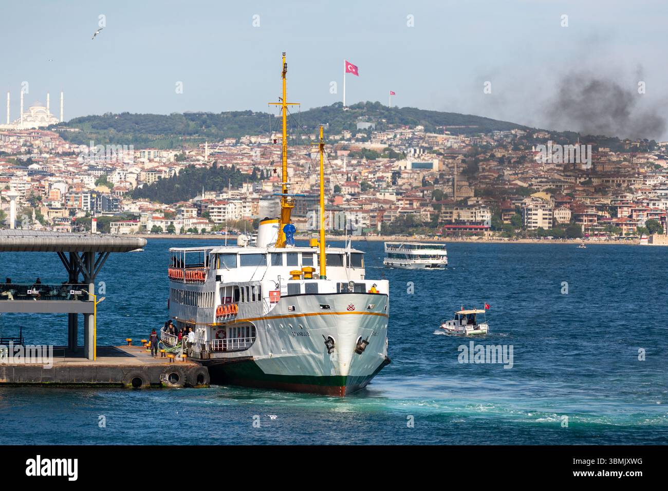 Istanbul, Turkiye - MAY 12, 2025: Istanbul Sehir Hatlari, the City ...