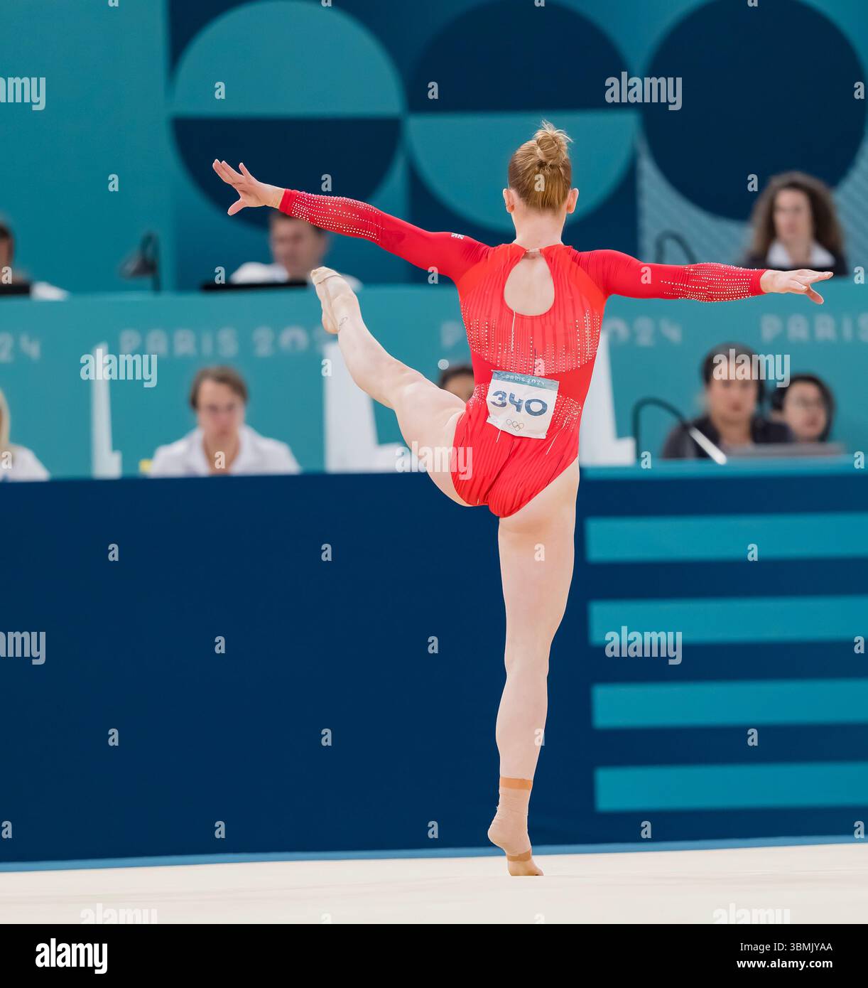 ALICE KINSELLA (GBR) of Great Britain, competes in the Artistic ...