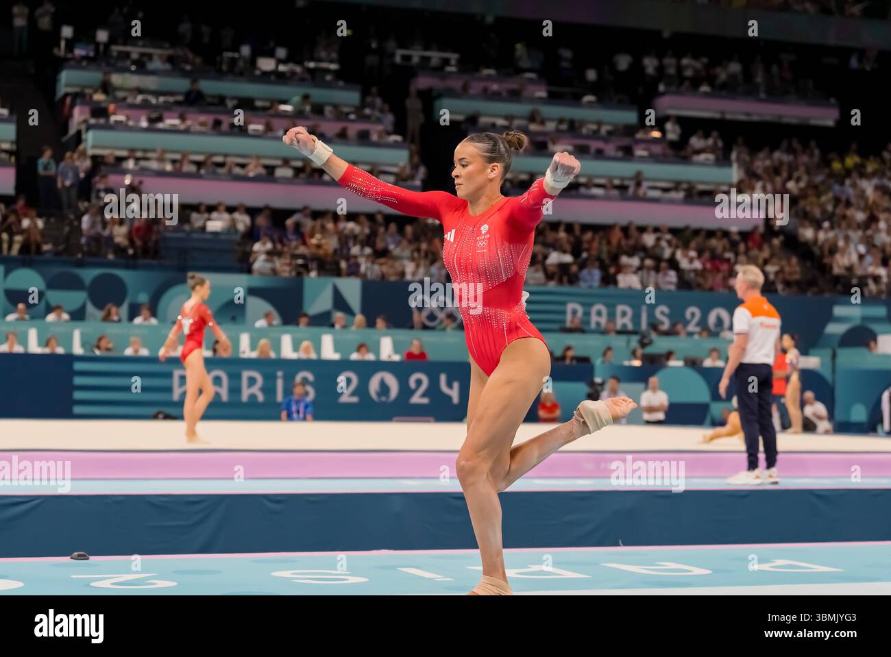 GEORGIA-MAE FENTON (GBR) of Great Britain, competes in the Artistic ...