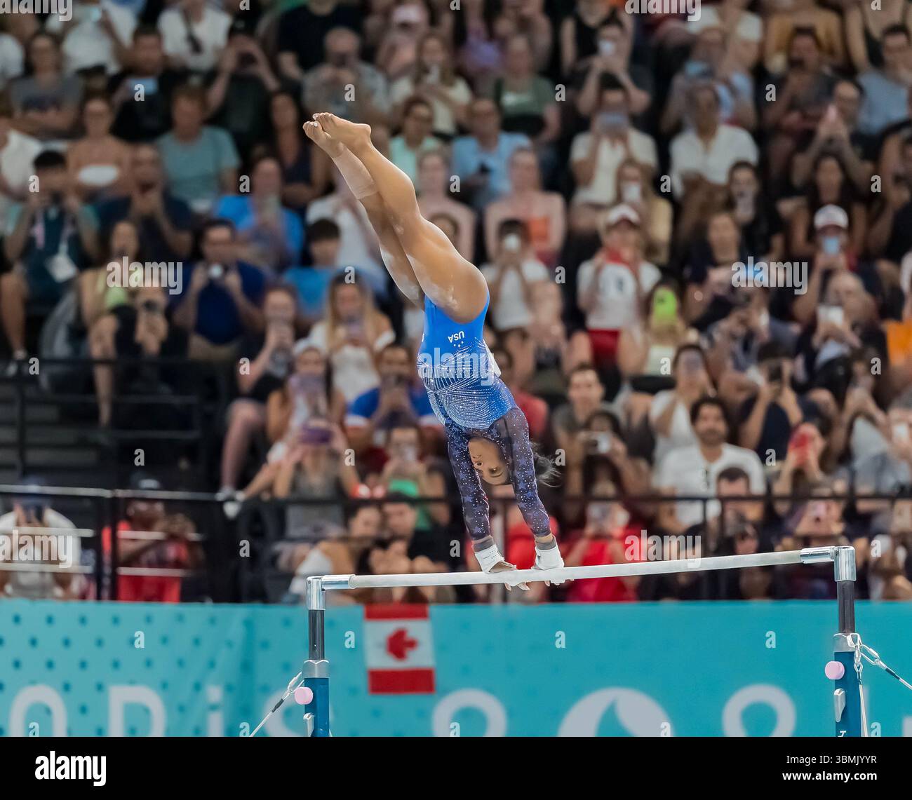 SIMONE BILES (USA) of United States, competes in the Artistic ...