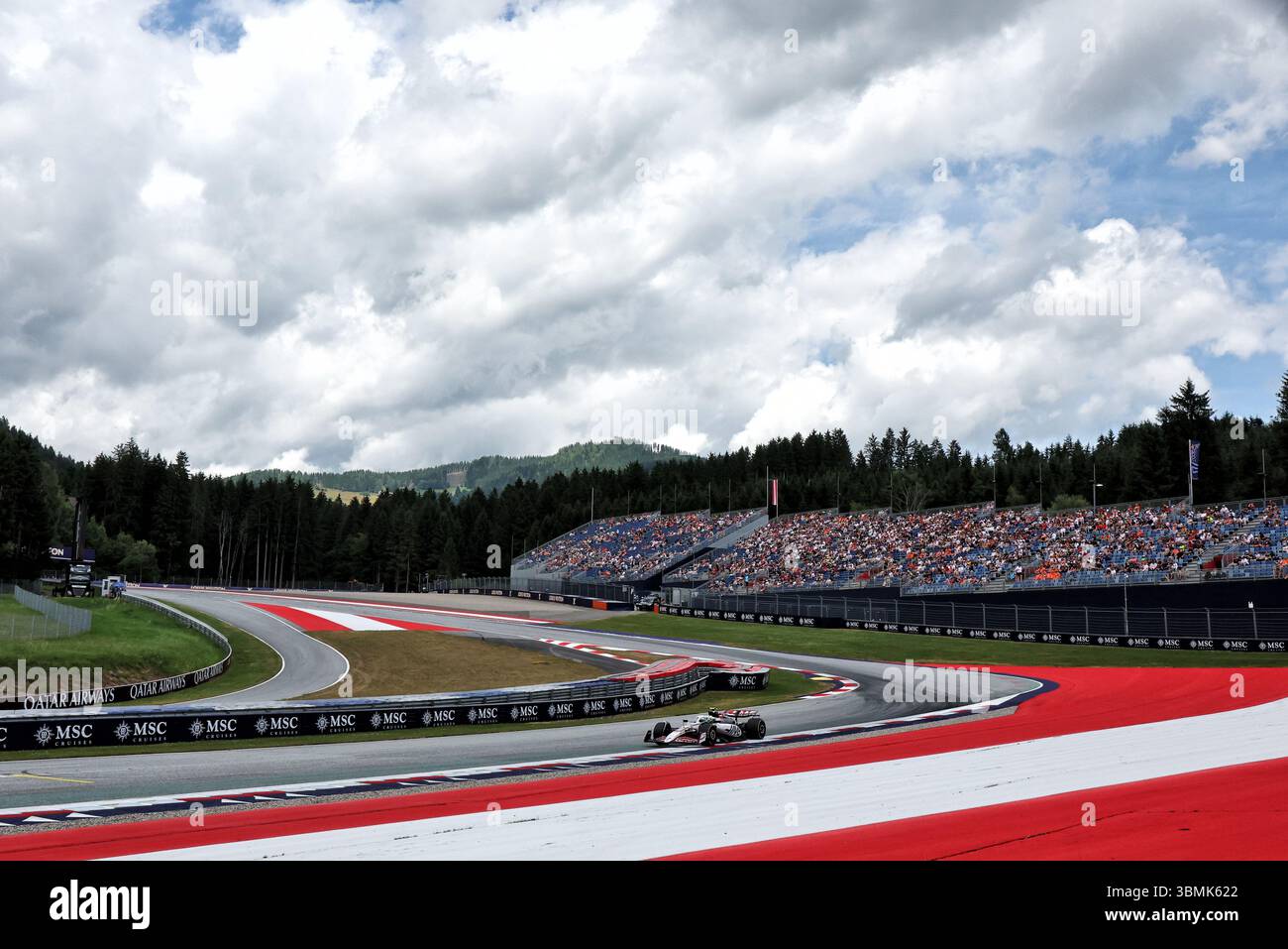 Oliver Bearman (GBR) Haas VF-25. 27.06.2025. Formula 1 World Championship, Rd 11, Austrian Grand ...