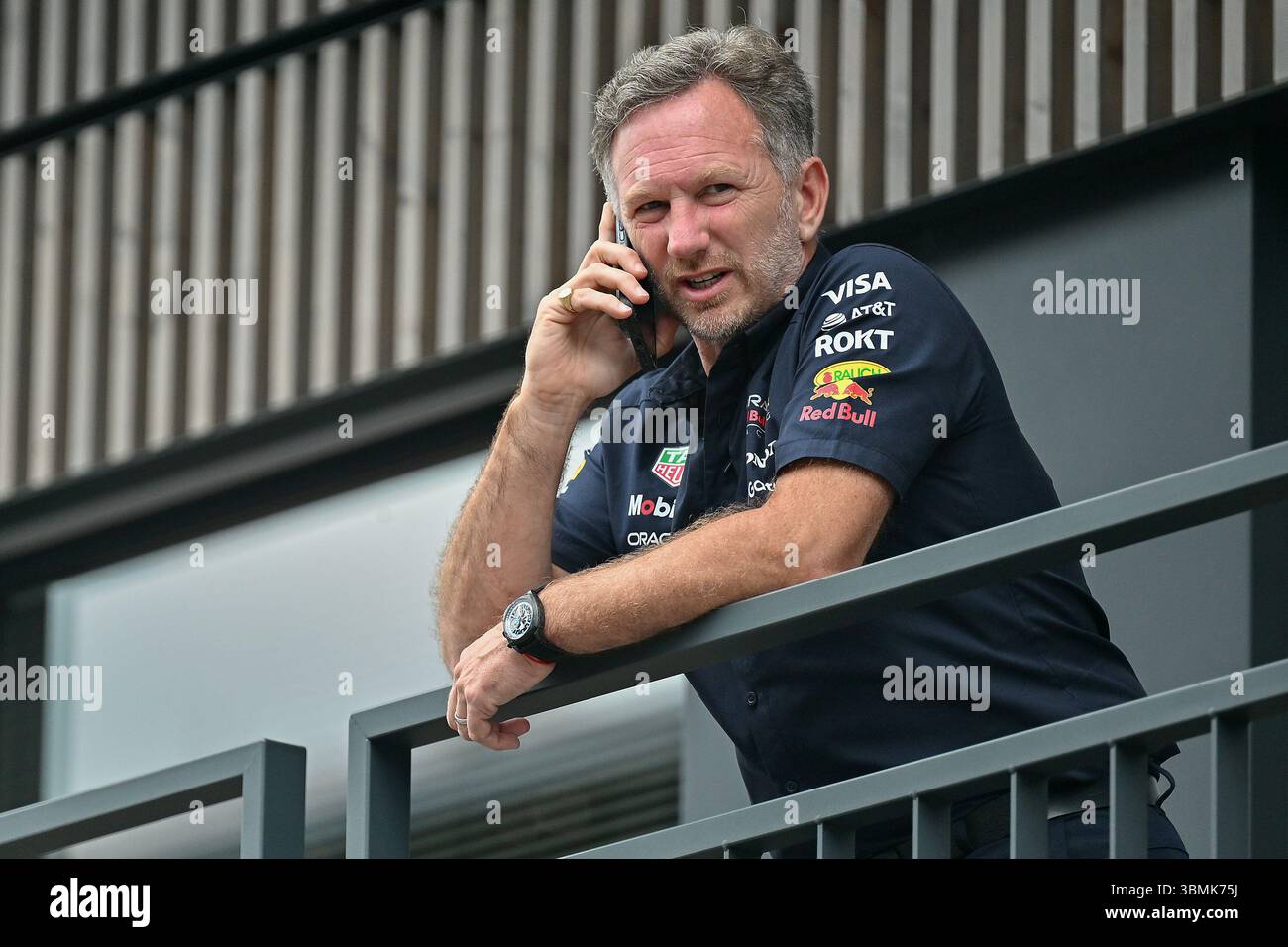 SPIELBERG, AUSTRIA - JUNE 27: Christian Horner of Great Britain and ...