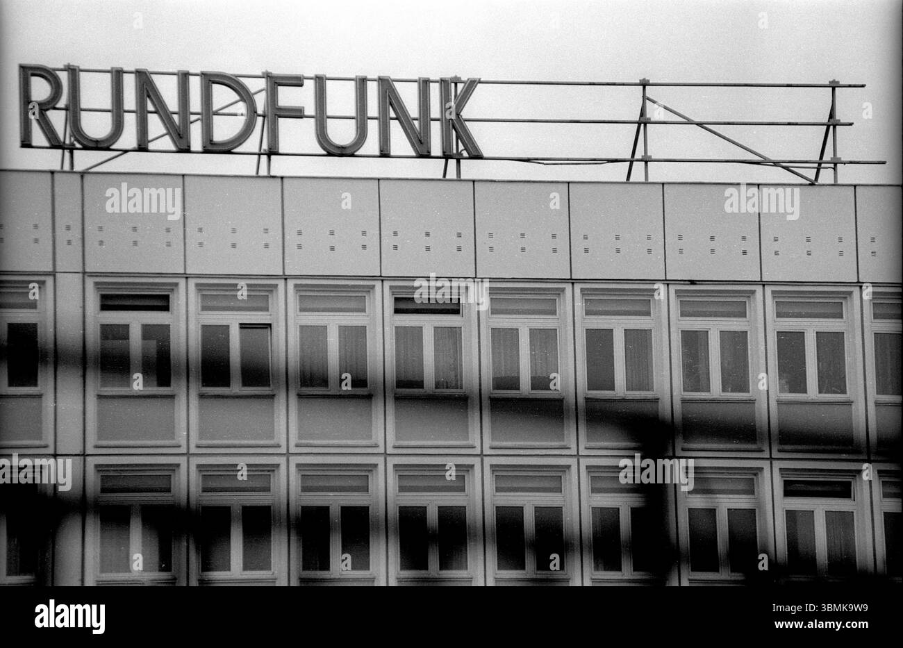 Germany, Berlin, 23.03.1992, Radio of the GDR, Funkhaus in Nalepastraße ...