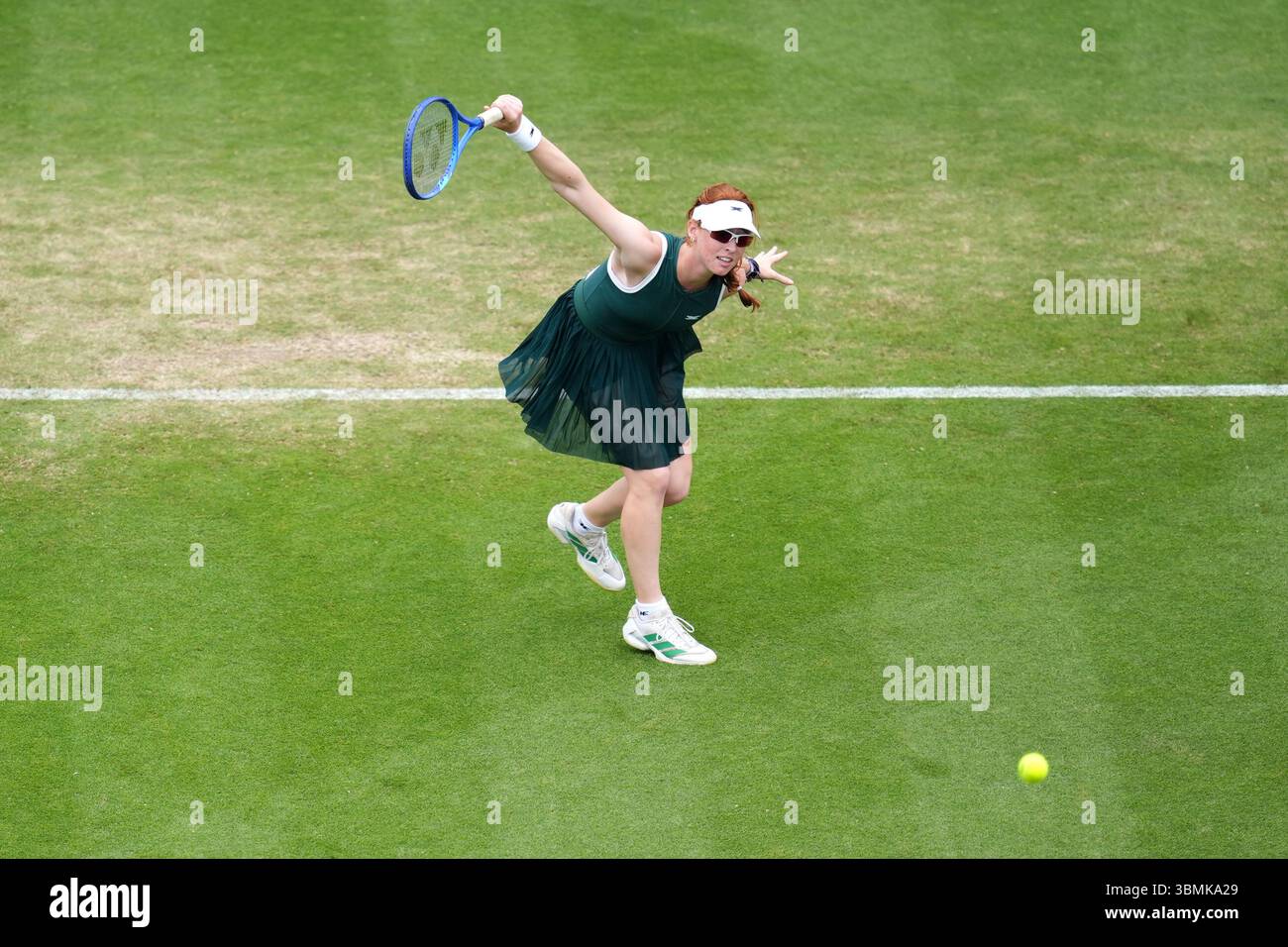 Maya Joint in action during the Women's Singles Semi-final match ...