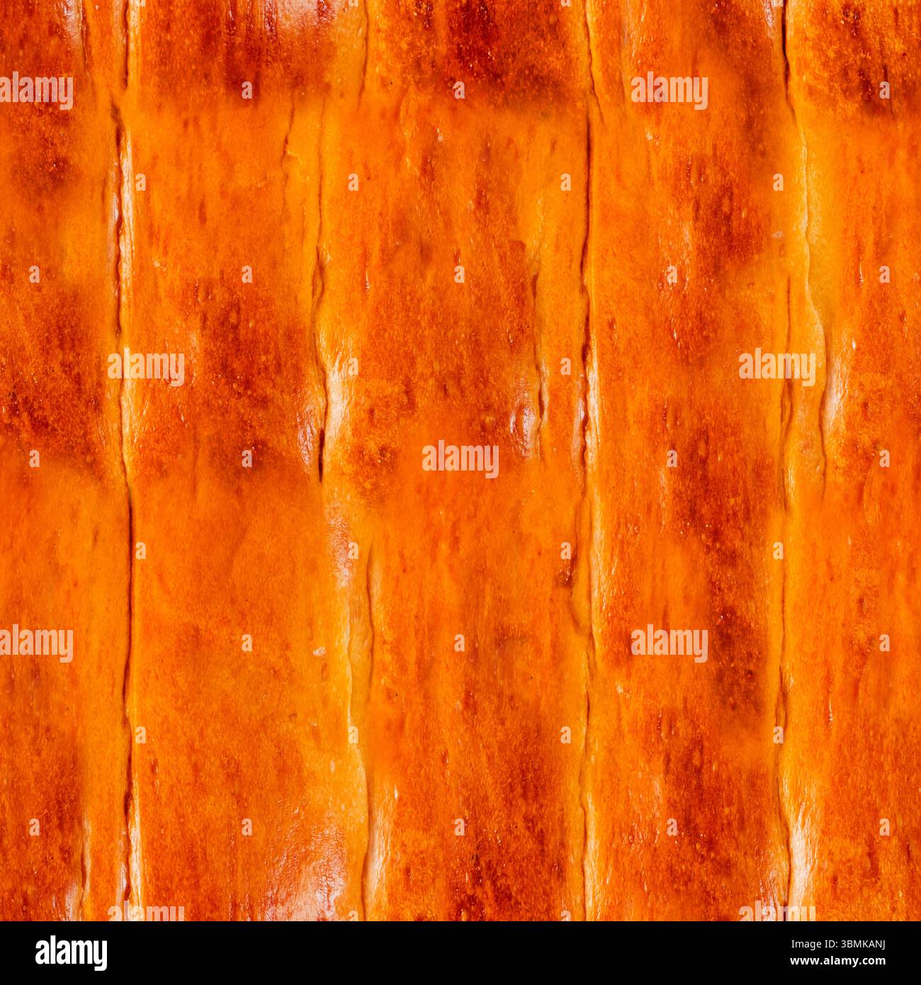 Seamless 4k photo texture of baked crispy striped bun surface Stock ...