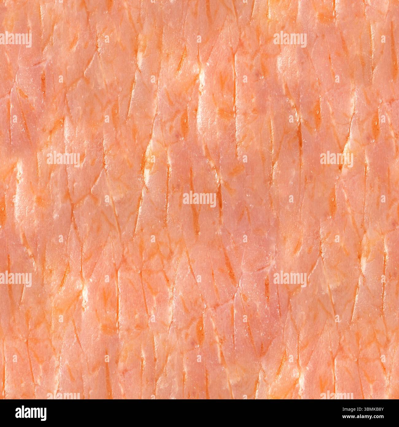 Seamless 4k photo texture of smoked salted meat surface Stock Photo - Alamy