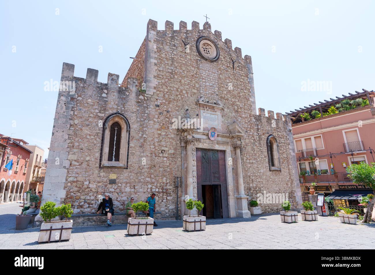 Duomo di Taormina church, pictured on June 23, 2025, Taormina, Sicily ...