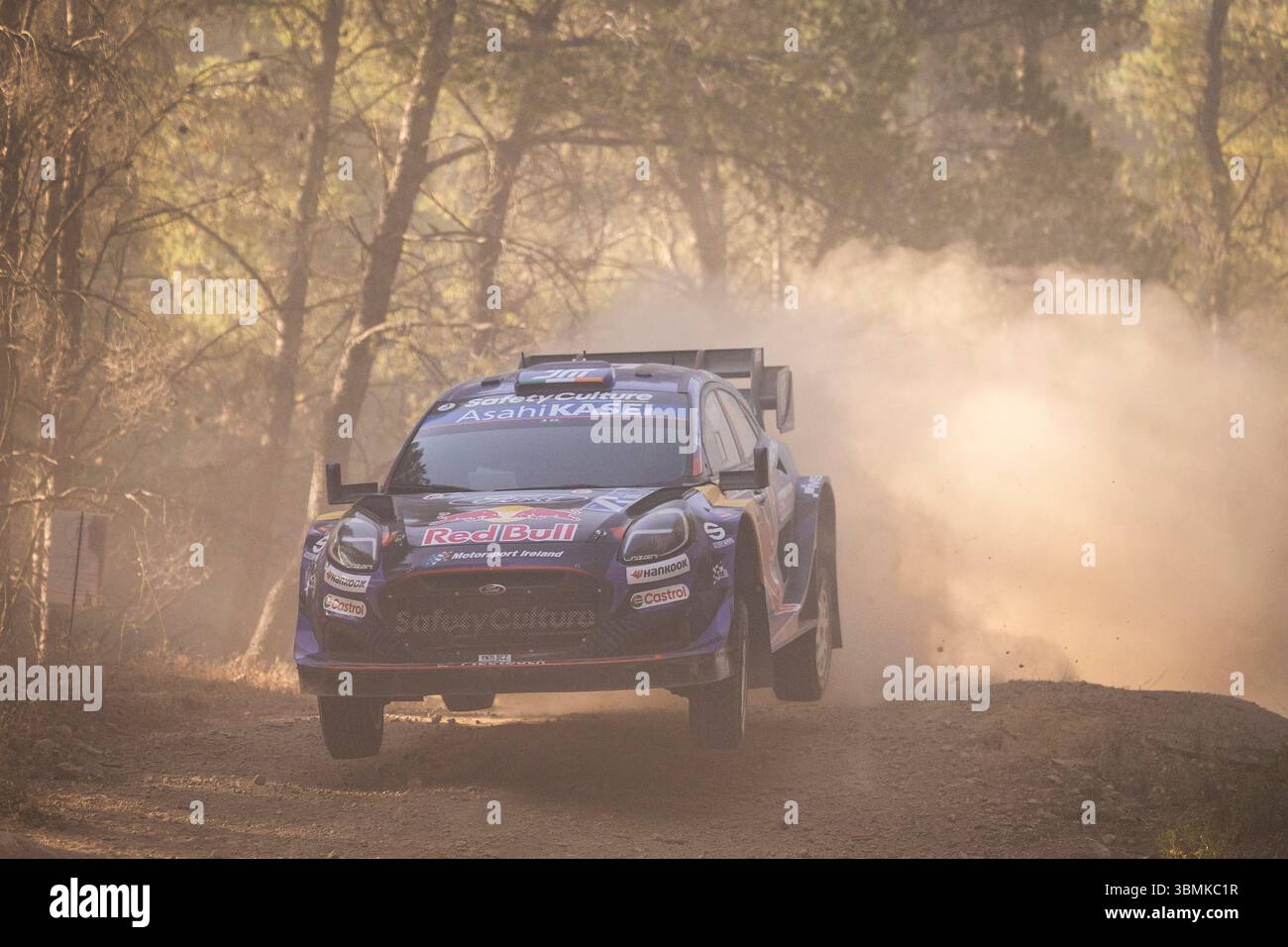 55 Joshua MCERLEAN, Eoin TREACY, Ford Puma Rally1, action during the ...