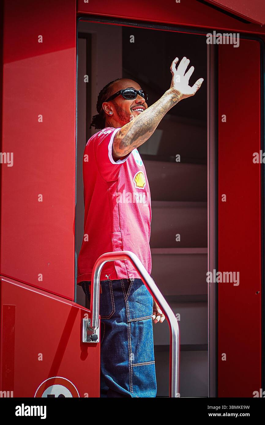 Austria, Austria. 27th June, 2025. 44 Lewis Hamilton, (GRB) Scuderia ...