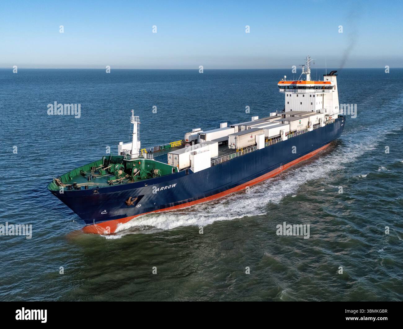 Arrow, a Ro-Ro ferry owned by the Isie of Man Steam Packet Company ...