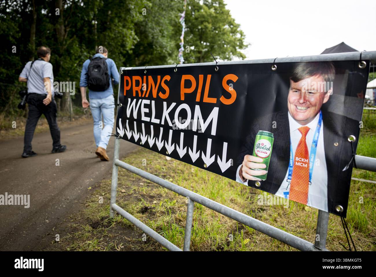 ASSEN - Race fans at TT camping Oostra prior to the 100th Edition of ...