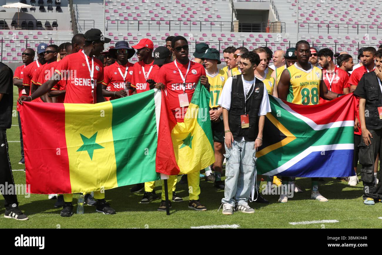 Opening of the first edition of Africa Flag 2025 in Cairo, Egypt ...