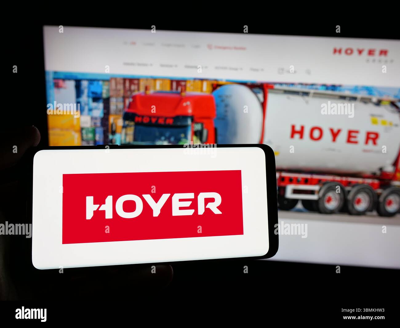 Hoyer logo hi-res stock photography and images - Alamy
