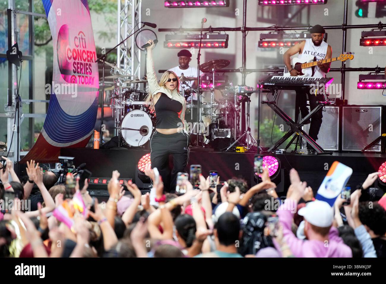 Reneé Rapp performs on NBC's Today show at Rockefeller Plaza on Friday ...
