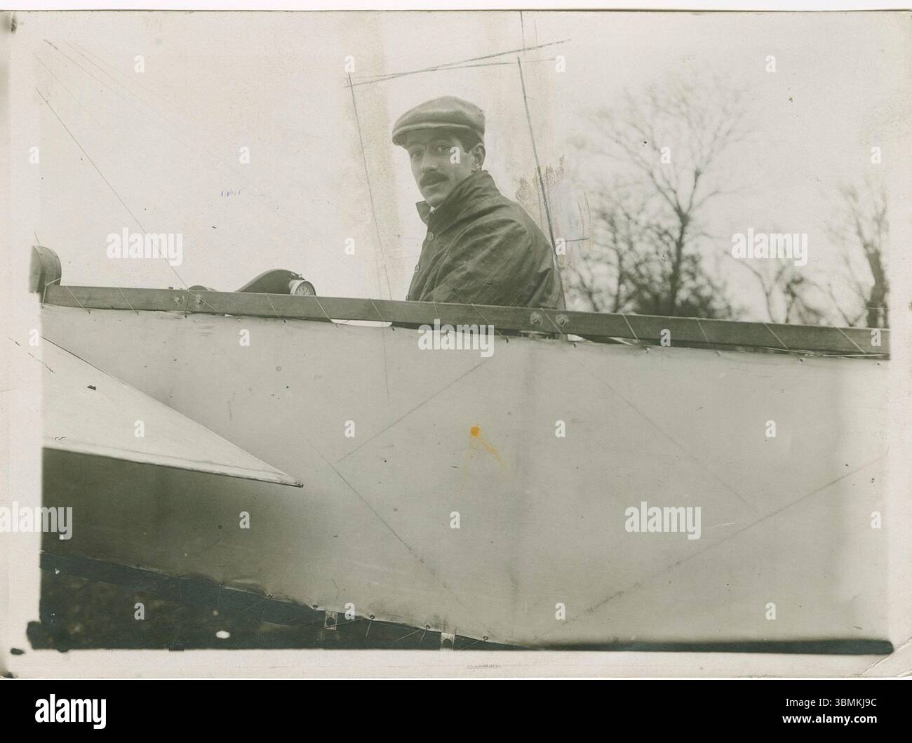 French aviator Émile Dubonnet Stock Photo - Alamy