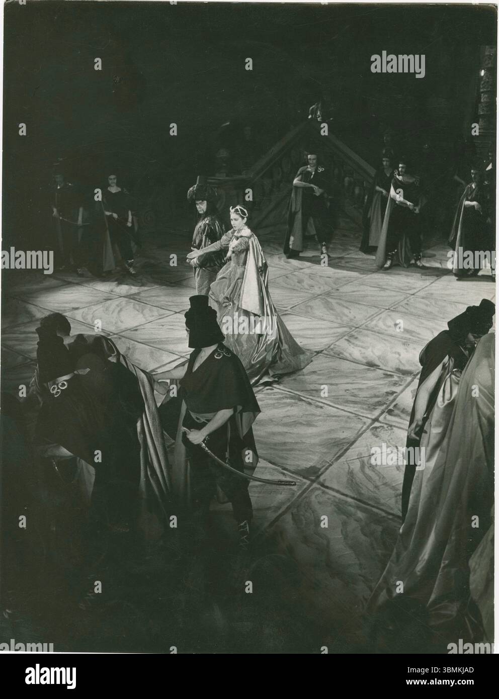 Milan. Teatro alla Scala, 1956-57 season. Maria Callas and Anselmo ...