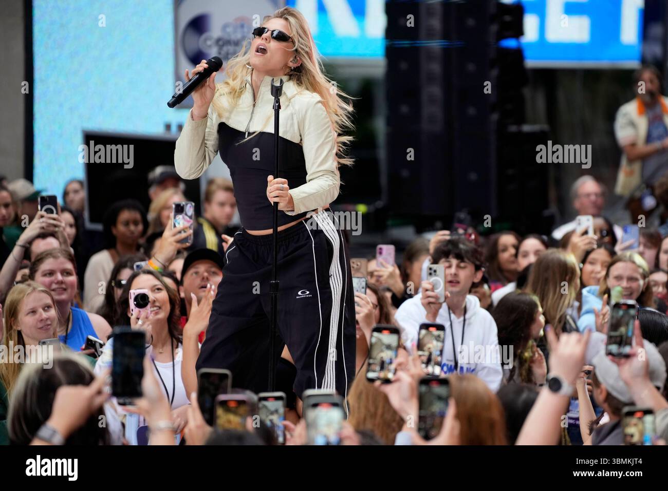 Reneé Rapp performs on NBC's Today show at Rockefeller Plaza on Friday ...