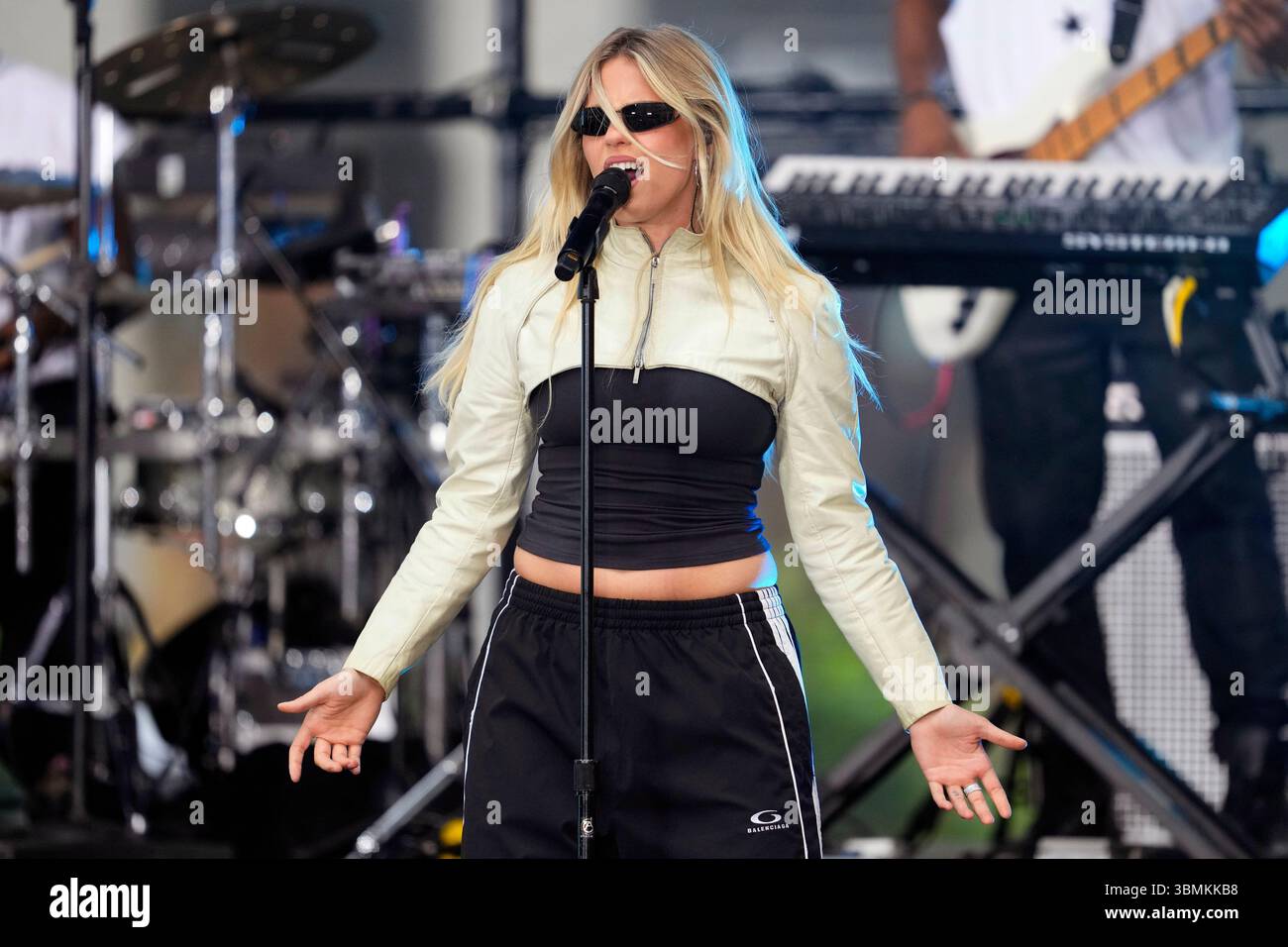 Reneé Rapp performs on NBC's Today show at Rockefeller Plaza on Friday ...