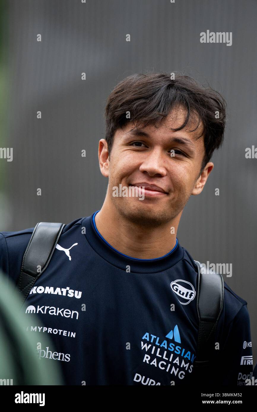 Alexander Albon (Atlassian Williams Racing, Thailand, #23), AUT, Formel ...
