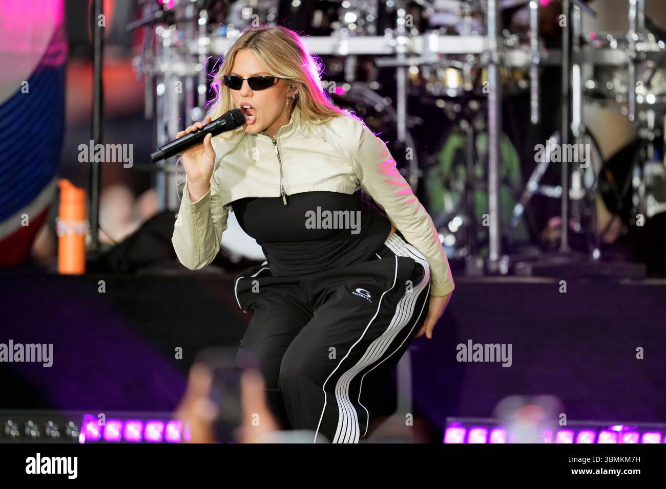 Reneé Rapp performs on NBC's Today show at Rockefeller Plaza on Friday ...