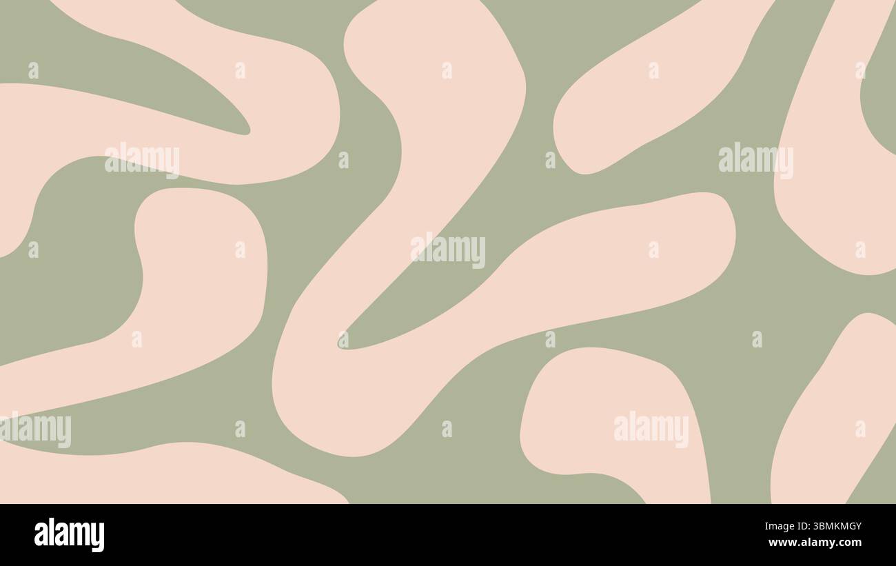 Abstract flowing beige olive green hi-res stock photography and images ...