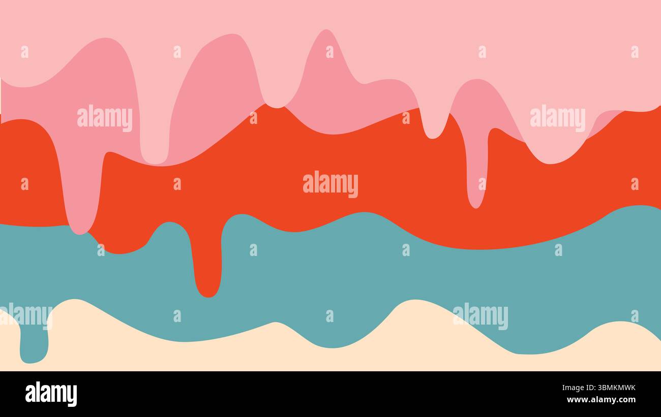 Colorful abstract liquid flow background Stock Vector Images - Alamy