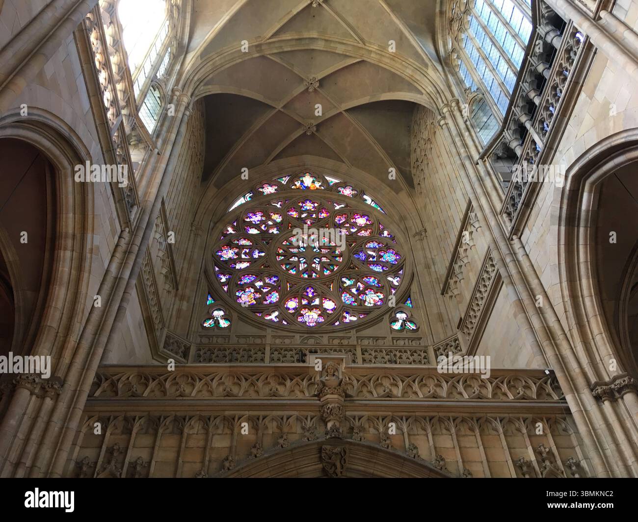 Inside St Vitus Cathedral—the majestic Gothic heart of Prague Castle ...