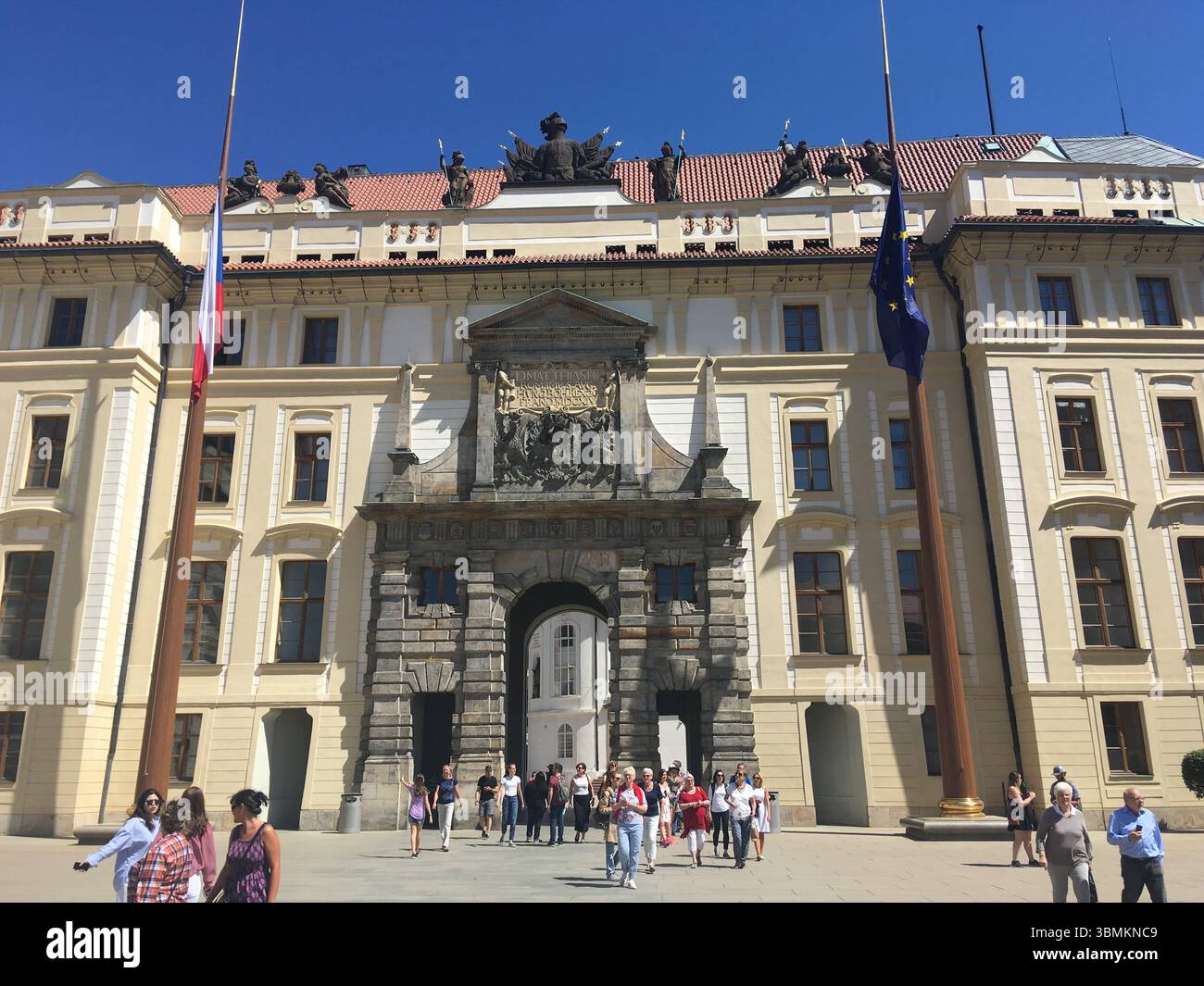 Historic city‑centre buildings in Prague showcase Gothic spires ...