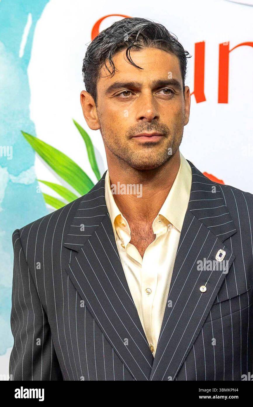 Michele Morrone US Actor zu Gast beim Raffaello Summer Day 2025 auf dem roten Teppich Party ...