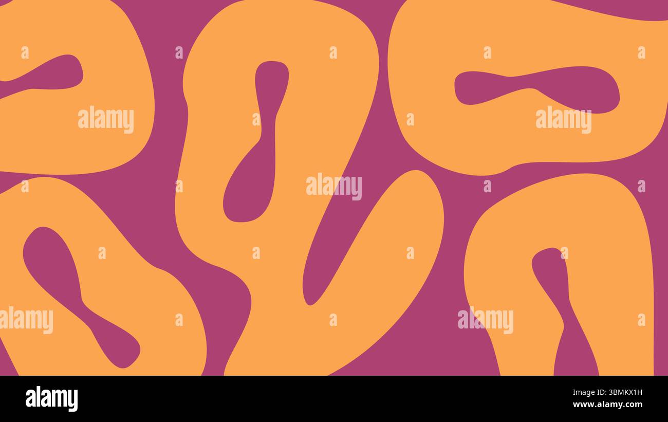 Orange abstract shape background Stock Vector Image & Art - Alamy