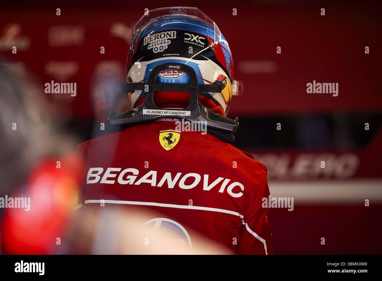 BEGANOVIC Dino (swe), Ferrari Driver Academy, portrait during the ...