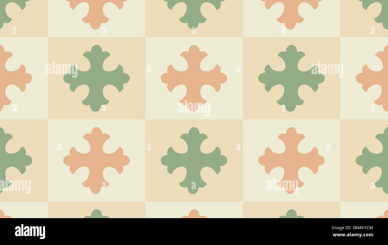 Grid of floral Stock Vector Images - Alamy