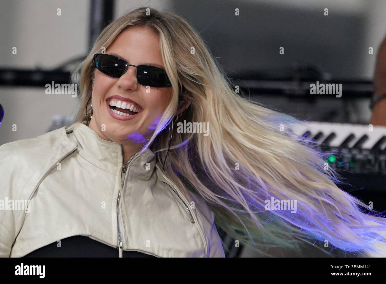 Ny. 27th June, 2025. Renee Rapp on stage for NBC Today Show Concert ...