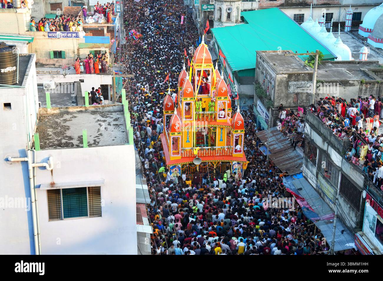 June 27, 2025, Dhamrai, Dhaka, Bangladesh: In Dhaka's Dhamrai, Hindus ...